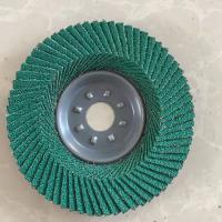China 6 Inch Aluminum Oxide Flap Disc Round T27 Flap Wheel For Stainless Steel for sale