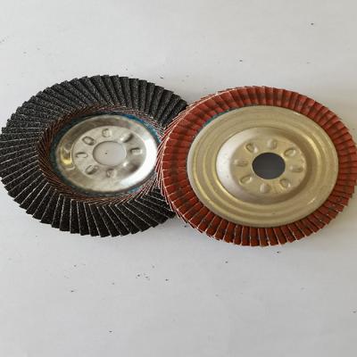 China Zirconia Alumina AO Grinding And Polishing Flap Disc 125mm Abrasive Wheel for sale