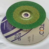 China Aluminum Oxide Abrasive Grinding Wheel T27 Hardness Steel Depressed Metal for sale