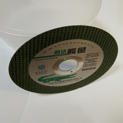 China A WA Grinder Cut Off Wheel For Stainless Steel T42 125X1.2X22mm Green for sale