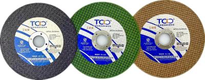 China TCO Construction Hardware Tools 107x1.6x16mm Die Grinder Cut Off Wheel for sale