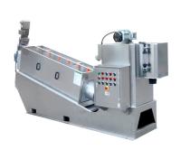 China Stacked Screw Sludge Dewatering Machine Low Vibration Sludge Dewatering Equipment for sale