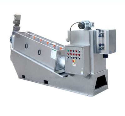 China Stacked Screw Sludge Dewatering Machine Low Vibration Sludge Dewatering Equipment for sale