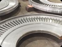 China Customized Precision Machined Reverse Engineered Turbine Diaphragm for Steam Turbines for sale