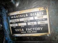 China Used Wartsila Diesel Generator 5700KW Diesel Generator Set With ABB Generator for sale