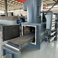 China Fully Enclosed Environmental Protection Equipment Push Pull Waste Burning Incinerator for sale