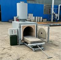 China Fully Enclosed Environmental Protection Equipment Push Pull Waste Burning Incinerator for sale