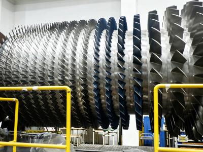 China Pre Owned Compressor Rotors 9E Gas Turbine Rotors With Full Blades And High Strength Integrated Structure for sale