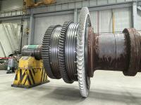 China 9F Compressor Rotor Pre Owned Turbine Rotor With Full Blade And High Strength Heat Resistant Alloy Steel for sale