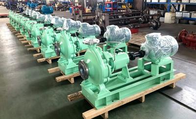 China Corrosion Resistant Power Plant Equipment Single Stage Chemical Centrifugal Pump for sale