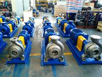 China Corrosion Resistant Power Plant Equipment Single Stage Chemical Centrifugal Pump for sale
