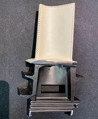 China 9F Gas Turbine Blade Refurbished Used Turbine Blades With High Temperature Coating Restoration for sale