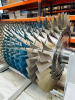 China MS5001 Bladed Rotor Precision Gas Turbine Rotor OEM With 17 Stage Axial Compressor for sale
