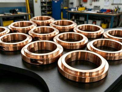 China Custom Precision Machined Steam Turbine Oil Seals with High-Strength Bronze/Copper Alloy and Ultra-Precision CNC Machining for sale