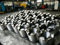 China Custom Precision Machined High-Temperature Resistant Steam Turbine Slot Nuts with Anti-Loosening Locking Design for sale