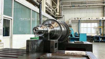 China Custom Design Alloy Steel Steam Turbine Rotor with Precision Control for Power Plants for sale