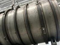 China Custom High-temperature Resistant Gas Turbine Exhaust Duct with Thermal Expansion Compensation and Optimized Flow-field for sale