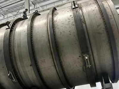 China Custom High-temperature Resistant Gas Turbine Exhaust Duct with Thermal Expansion Compensation and Optimized Flow-field for sale