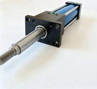 China Customized High-Strength Quenched-and-Tempered Alloy Steel Hydraulic Actuator Piston Rod with Precision Polishing and Hard-Chrome Plating for sale
