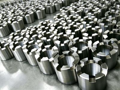 China Customized High-Strength Alloy Steel Groove Nuts with Precision Tooth Profile for Steam Turbine High Temperature Resistance for sale