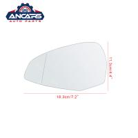 China Audi Side Mirror Glass A4 2015 A5 2017 Auto Mirror Lens 8W0857535E 8W0857536E for sale