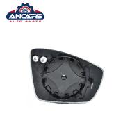 China Polo 2009-2014 VW Side Mirror Glass UP 2017 6R0857522F 6R0857521F for sale