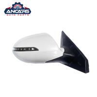 China 87610-3W260 87620-3W260 Car Side Mirror Parts Kia Sportage 2010-2016 Rearview Mirror for sale