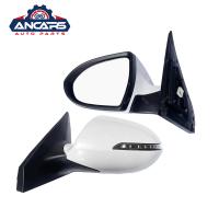China 87610-3W260 87620-3W260 Car Side Mirror Parts Kia Sportage 2010-2016 Rearview Mirror for sale