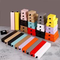 China Custom Recyclable Cardboard Drawer Boxes 100-1800g Paper Weight With Ribbon For Jewelry Gift Packaging for sale