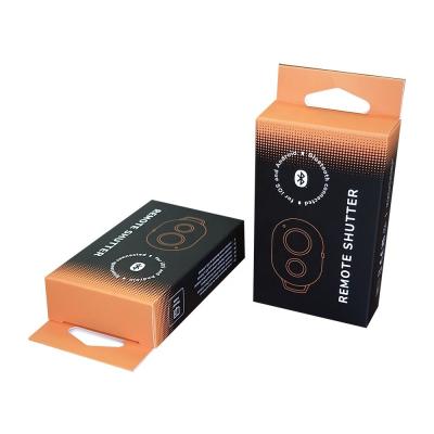 China Custom 250g-400g Paper Packaging Box with Hook for Bluetooth Selfie Sticks & Anti-lost Devices for sale
