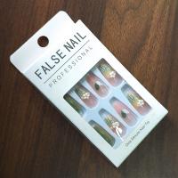 China Custom Nail Polish Packaging Box 200-600gsm Material with OEM/ODM Options for Press-On Nails for sale