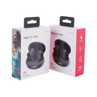 China Custom Recyclable Earbuds Packaging Box with Display Hook - 2-Piece Lid & Base Structure for Bluetooth Headsets for sale