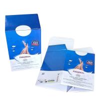 China Custom Auto Lock Bottom Corrugated Box for Cosmetics - 250g-400g Paper Options with Custom Dimensions for sale
