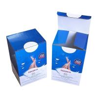 China Custom Auto Lock Bottom Corrugated Box for Cosmetics - 250g-400g Paper Options with Custom Dimensions for sale