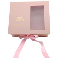 China Hot Foil Flower Gift Box with Magnetic Closure & Ribbon - A4 Rigid Packaging for Cosmetics & Jewelry for sale