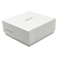 China Custom White Paper Jewelry Gift Box - 500 MOQ Minimum Order, Eco-Friendly Kraft Paper Packaging for Necklaces & Bracelets for sale