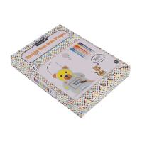 China Custom Food Box Foldable 350g Ivory Board  Paper Colored markers crayons pencils Packaging Full Color Printing Paper  Box for sale