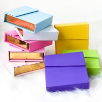 China Custom Eyelash Packaging Box with Magnetic Closure and Window Display - 1000 MOQ, Custom Sizes and Colors for sale