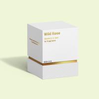 China Custom Gold Foil Logo Cardboard Candle Packaging Box - Art Paper Gift Box for Perfume & Aromatherapy Jars with Custom Sizing for sale