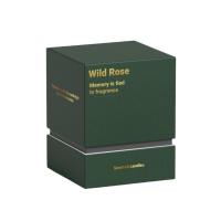 China Custom Gold Foil Logo Cardboard Candle Packaging Box - Art Paper Gift Box for Perfume & Aromatherapy Jars with Custom Sizing for sale