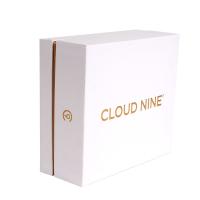 China Custom 2-Piece Rigid Gift Box 1200g Cardboard with Gold Foil Logo for Cosmetics & Facial Mask Packaging for sale
