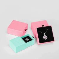 China Handmade Sliding Drawer Jewelry Box with Handle - Eco-Friendly Paperboard Packaging for Rings & Necklaces for sale