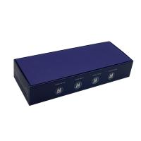China Custom Cardboard Wine Box with EVA Insert for Type-C USB Card Readers & HDMI Hubs - Premium 2-Piece Packaging for sale
