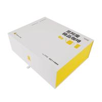 China A4 Rigid Cardboard Magnetic Flip-Top Mailer Box 210x297mm with Custom Logo for Clothing and Hat Packaging for sale