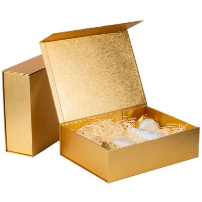 China Custom Logo Luxury Cosmetic Set Gift Boxes - Folding Rigid Paper Packaging with Magnetic Closure for sale
