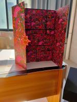 China Custom 24 Drawer Cosmetic Advent Calendar Box - 1200g Cardboard Magnetic Packaging for Christmas Gifts for sale