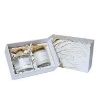 China Custom Recyclable Scented Candle Box Packaging with Gold Foil Stamping - 500pcs MOQ, 5-15 Day Lead Time for sale
