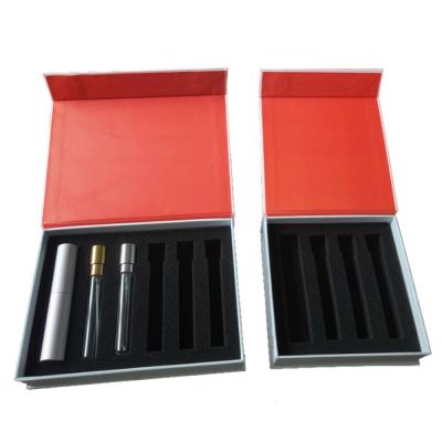 China Custom Magnetic Perfume Gift Boxes - 1200-1500gsm Rigid Packaging with Eco-Friendly FSC Certification for sale