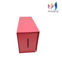 China Custom Luxury Black Magnetic Wine Gift Box with EVA Foam Insert - Recyclable Packaging for 1-2 Bottles for sale