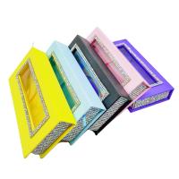 China ODM OEM Custom Rhinestone Eyelash Packaging Box with Logo - 1000 MOQ Minimum Order Quantity for sale